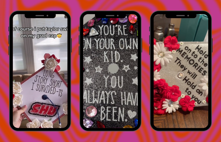 11 Taylor Swift-Themed Graduation Cap Decoration Ideas