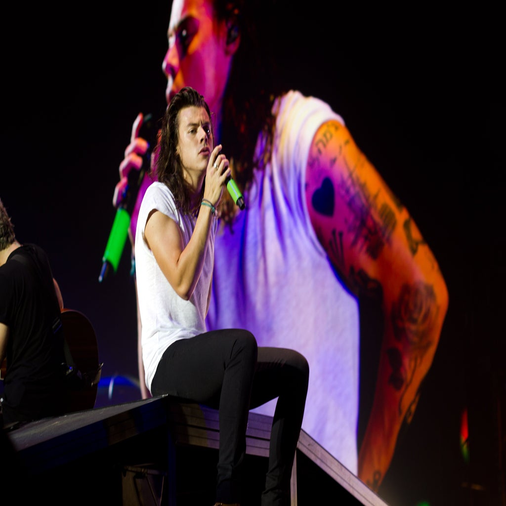 Highlights from Harry Styles' "Golden" Music Video