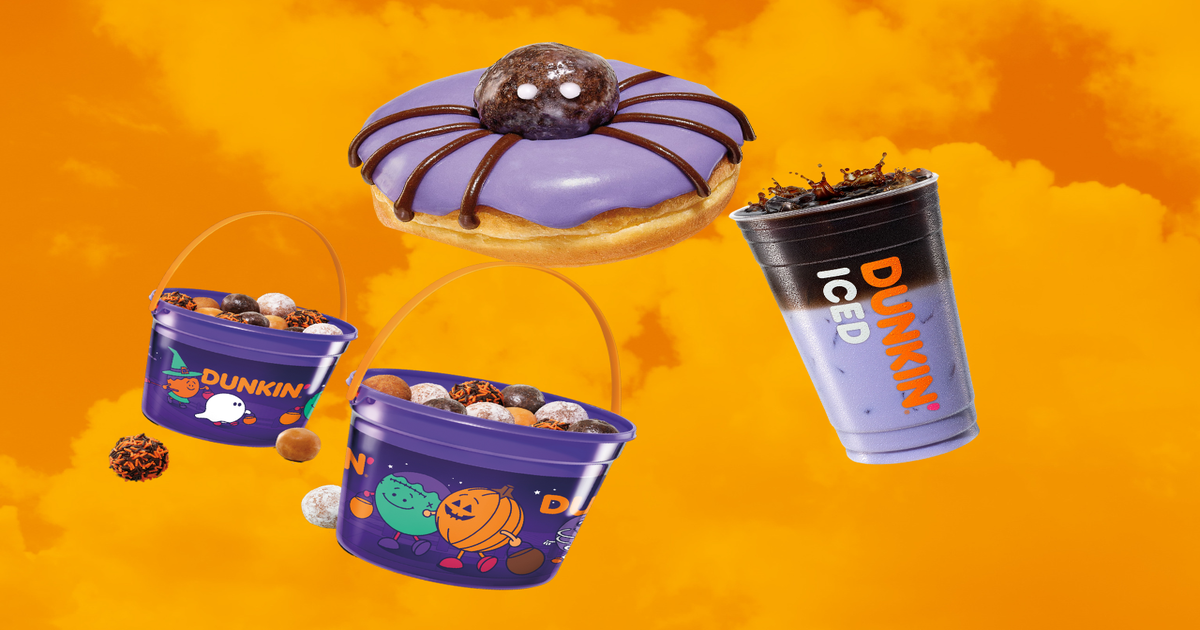 Dunkin's Halloween 2024 Menu Is Full Of Scary-Good Treats & Tricks