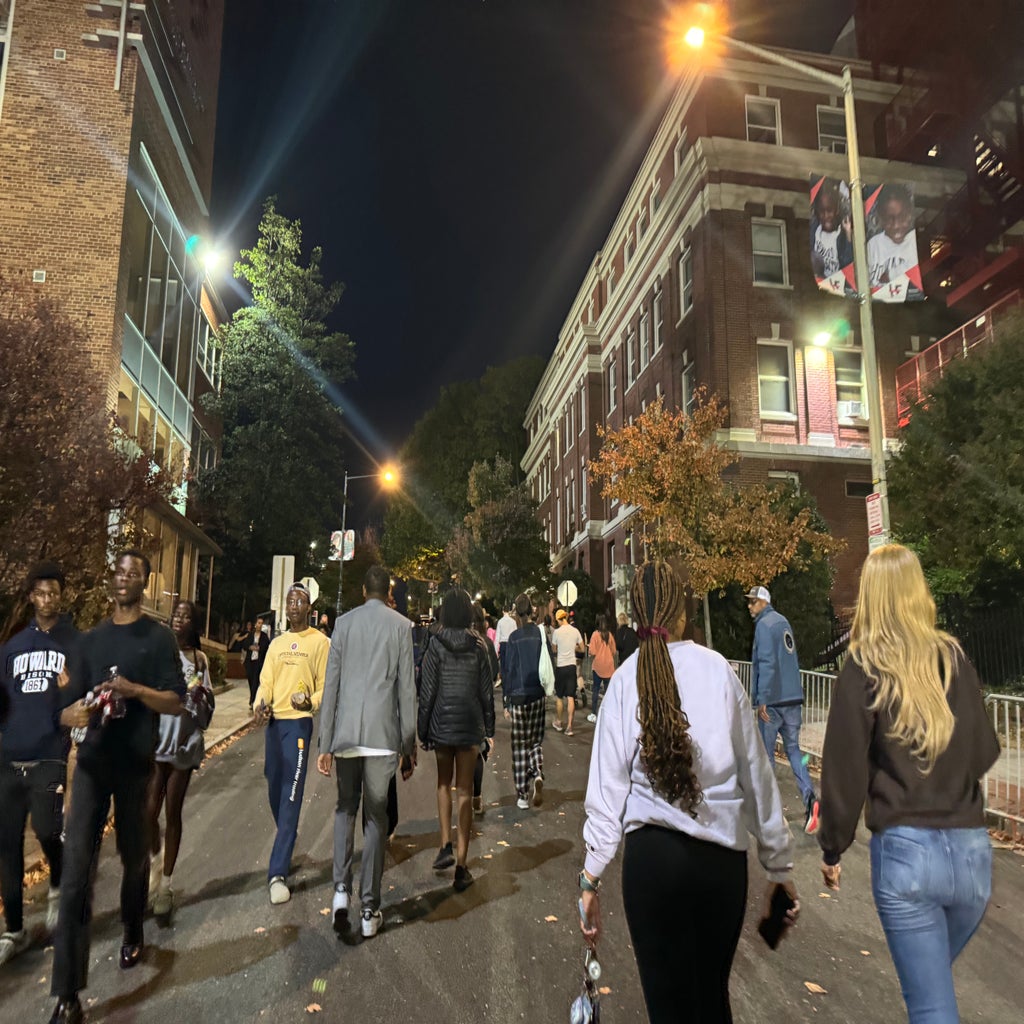 Here's How Howard Students Spent Election Night With Kamala Harris
