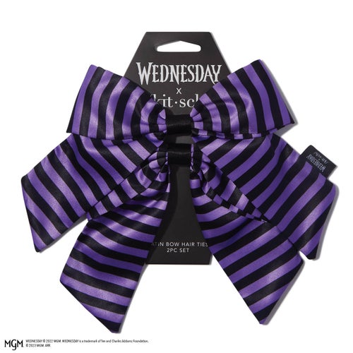 Kitsch's New Wednesday Addams Hair Collab Is Perfect For Your Halloween ...