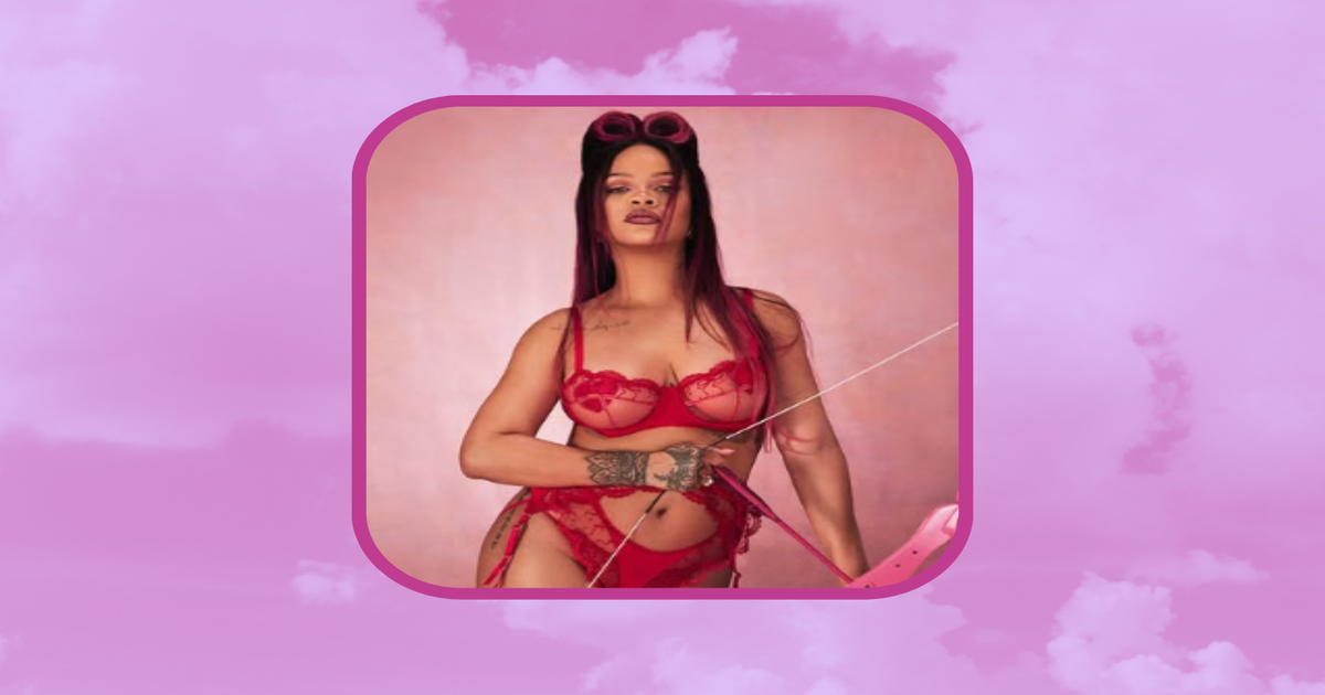 The Savage X Fenty Valentine's Day Collection Features RiRi As Cupid