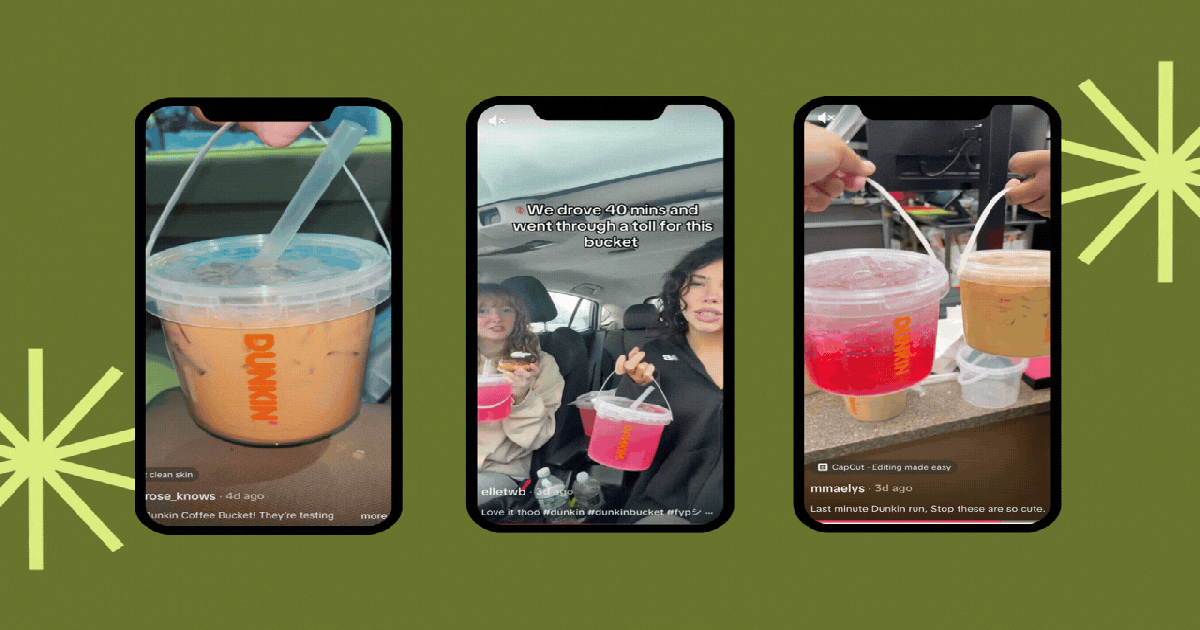How To Get The 48-Ounce Dunkin' Bucket You're Seeing Online