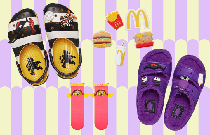 The Crocs x McDonald's Collab Includes 4 Iconic Pairs Of Shoes