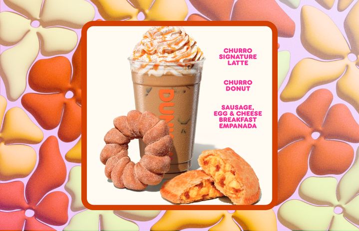 Dunkin's Spring 2024 Menu Includes Energy Drinks & New Donut