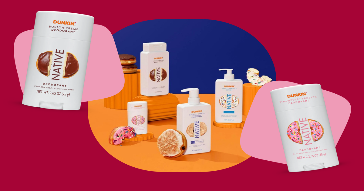 Native Made Dunkin' Deodorant That Smells Like Doughnuts