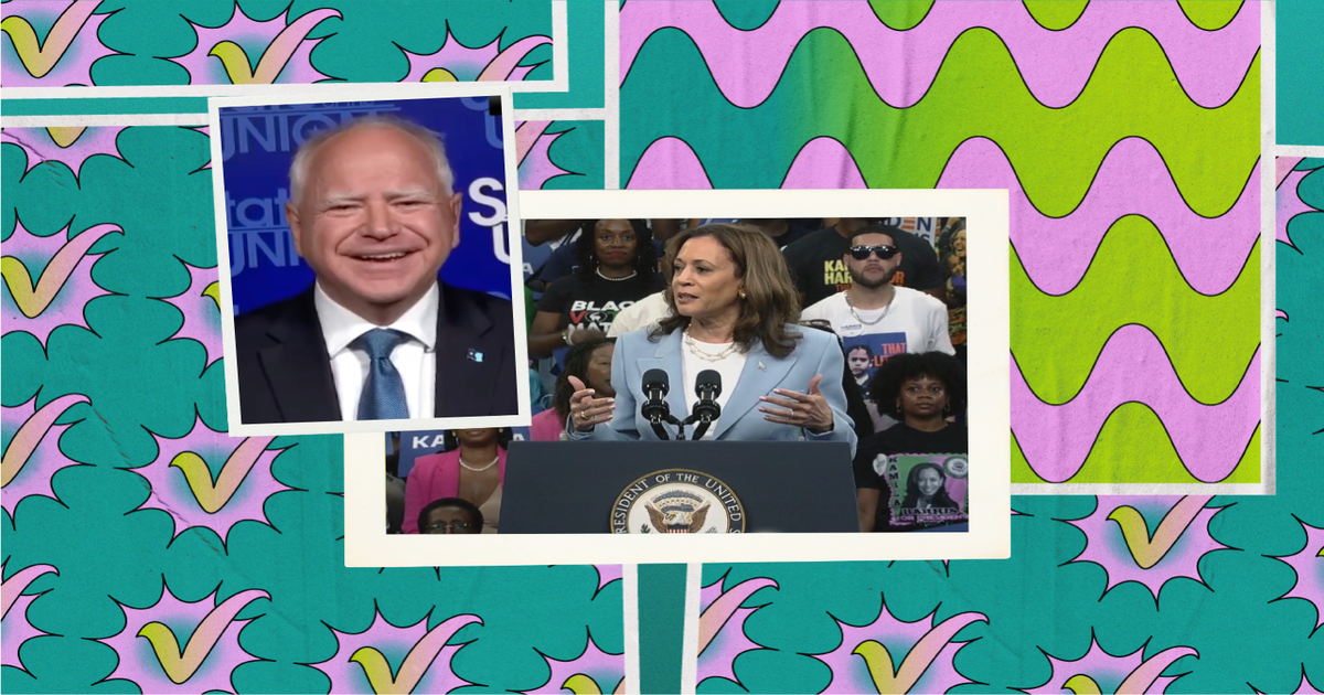 Kamala Harris Picks Tim Walz As Her Running Mate