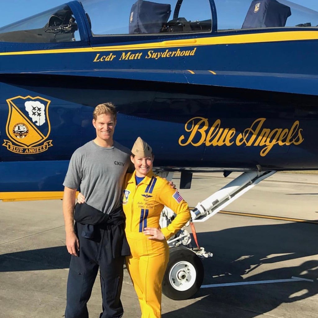 Taking Flight With First Female Blue Angels Pilot Katie Higgins Cook