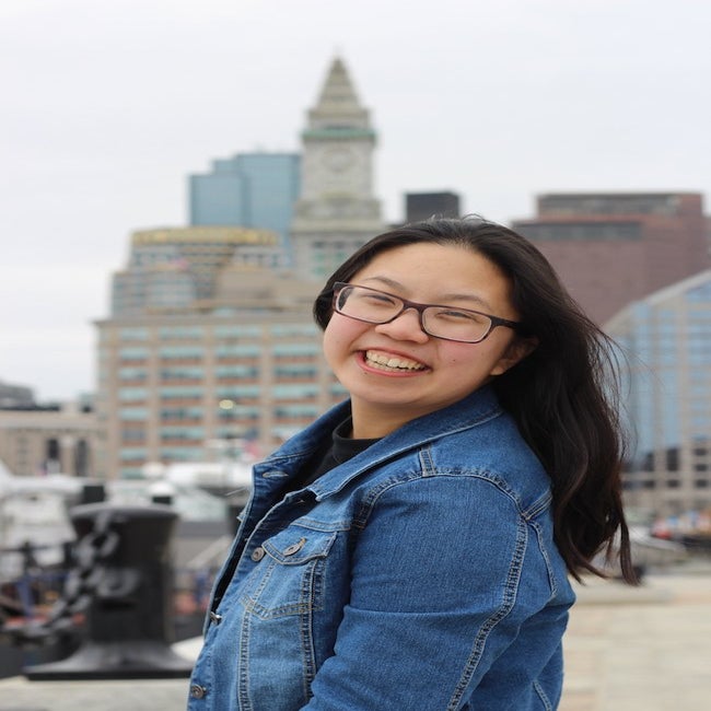 Erika Lee, Concertmaster for BU’s All-Campus Orchestra!