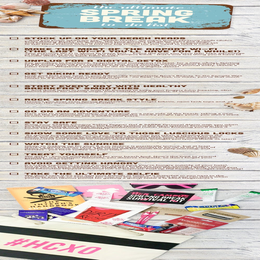 The Ultimate Spring Break To-Do List