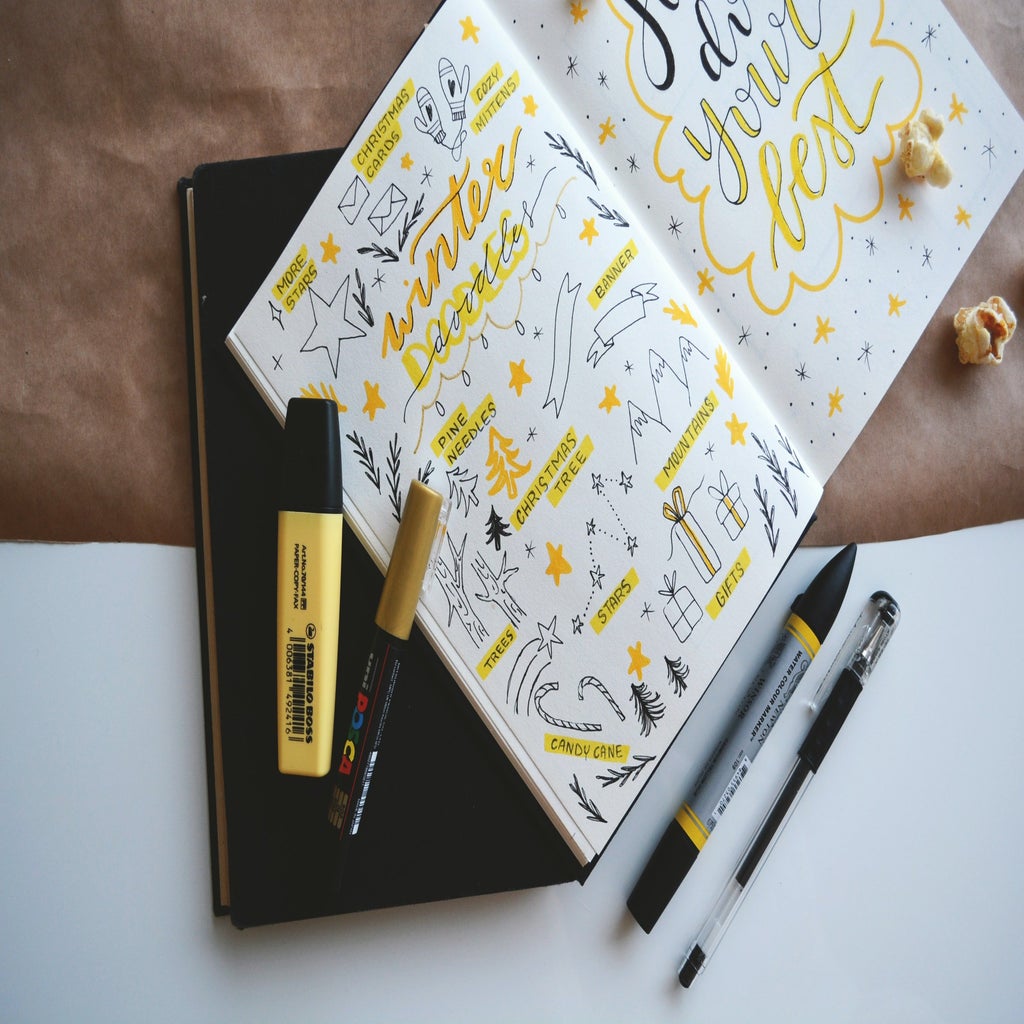 Easy bullet journal spreads for the creative planner in you!