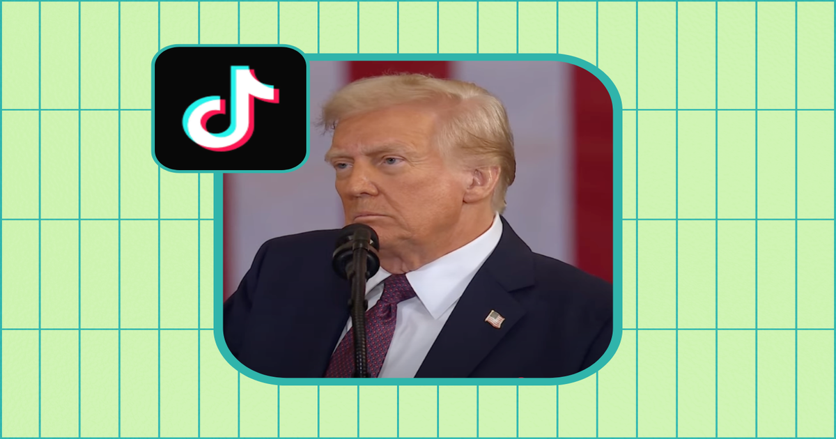 Trump Claims He Saved TikTok. Gen Zers Aren't Buying It