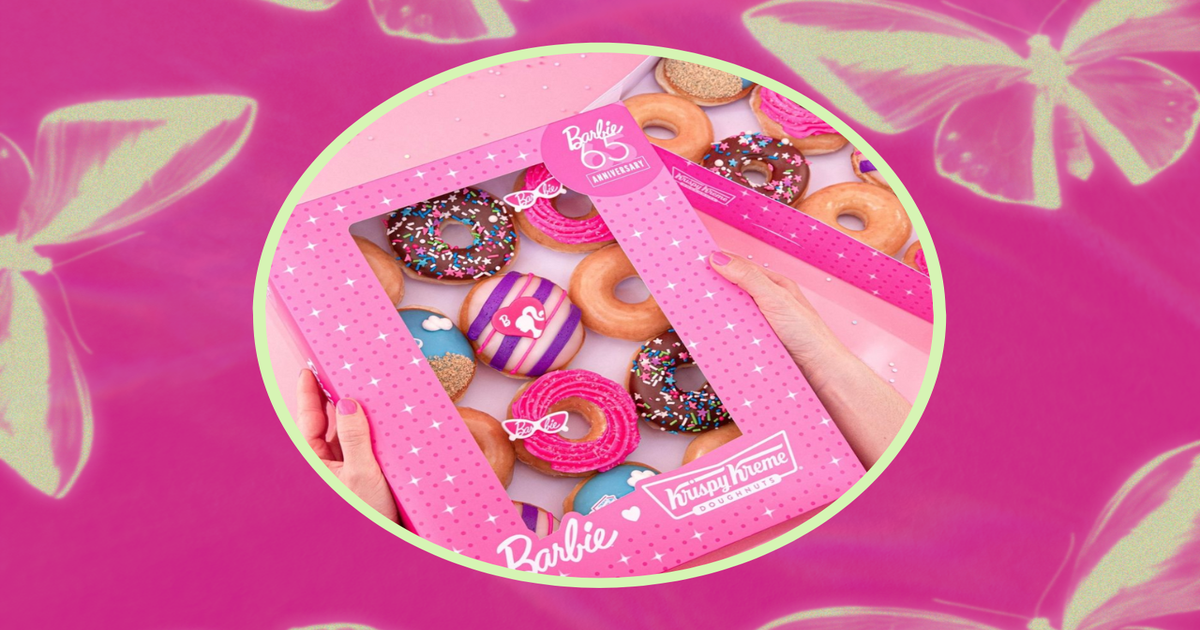 Krispy Kreme's Barbie Doughnut Collection Is Seriously Sweet
