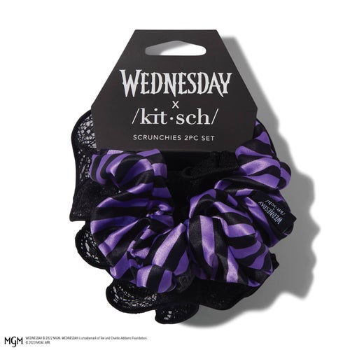 Kitsch's New Wednesday Addams Hair Collab Is Perfect For Your Halloween ...