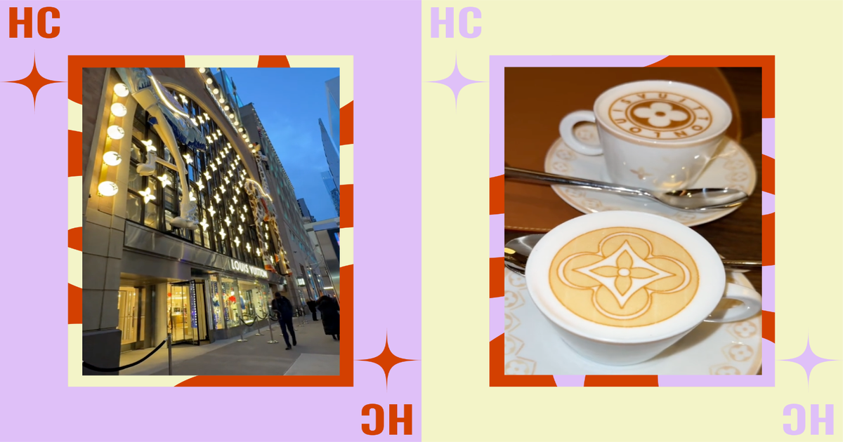 The New Louis Vuitton Café In NYC Looks Absolutely Unreal