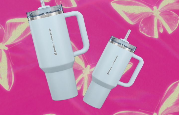 Here's Where To Buy Starbucks' Spring Blue Stanley Cup