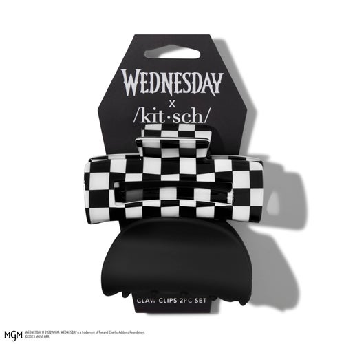 Kitsch's New Wednesday Addams Hair Collab Is Perfect For Your Halloween ...