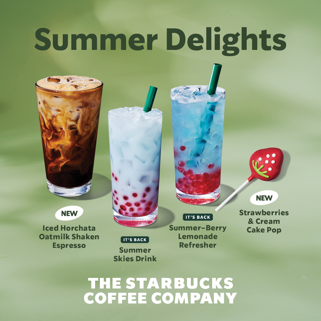 The Starbucks Summer Menu Includes A New Horchata Shaken Espresso